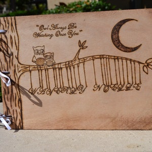 Personalized Hand Engraved Blank Baby Book - Etsy