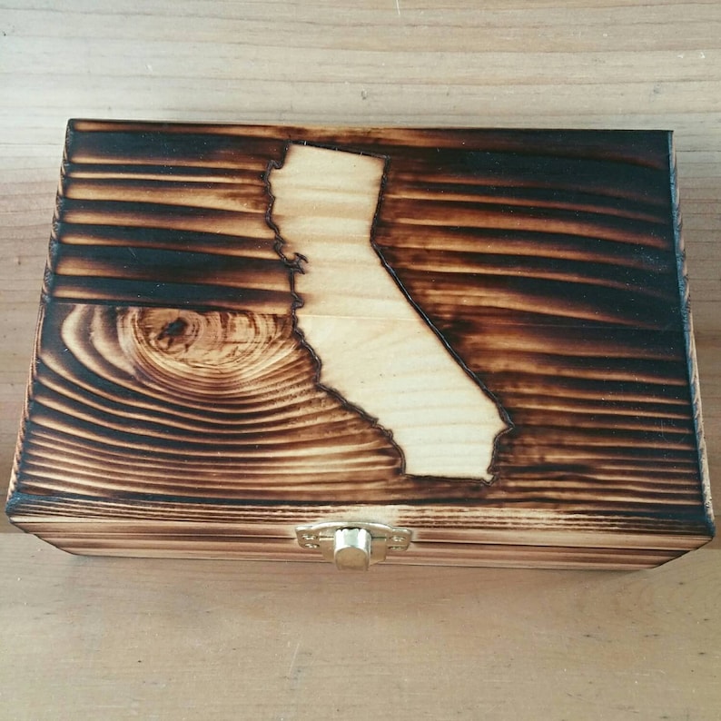 Keepsake Custom State Box, Weed Storage, Stash Box - Etsy