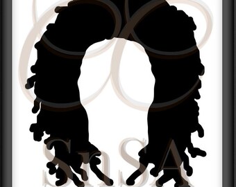 Dreads svg | Etsy