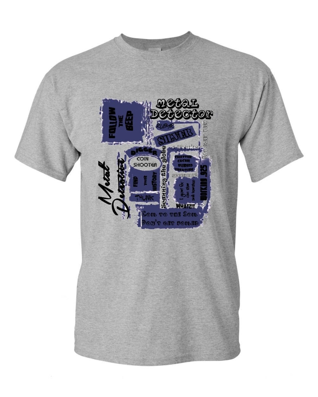 Metal Detecting T-shirt - Etsy