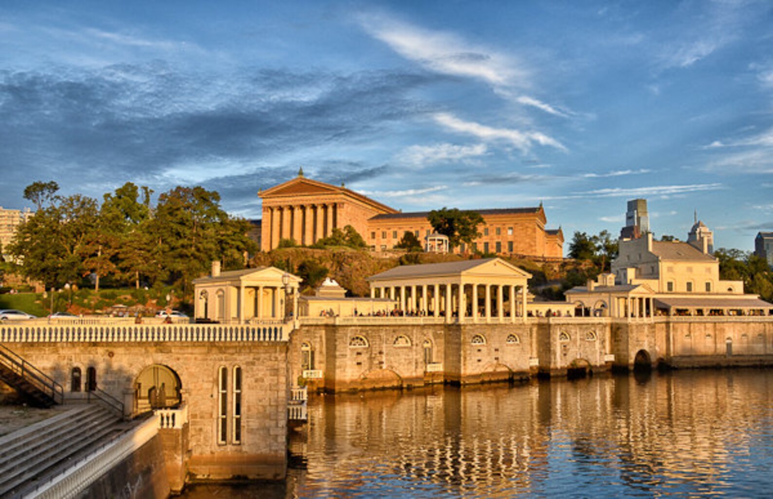 Philadelphia Photo Prints, Landmarks, Art Museum Waterworks, City ...
