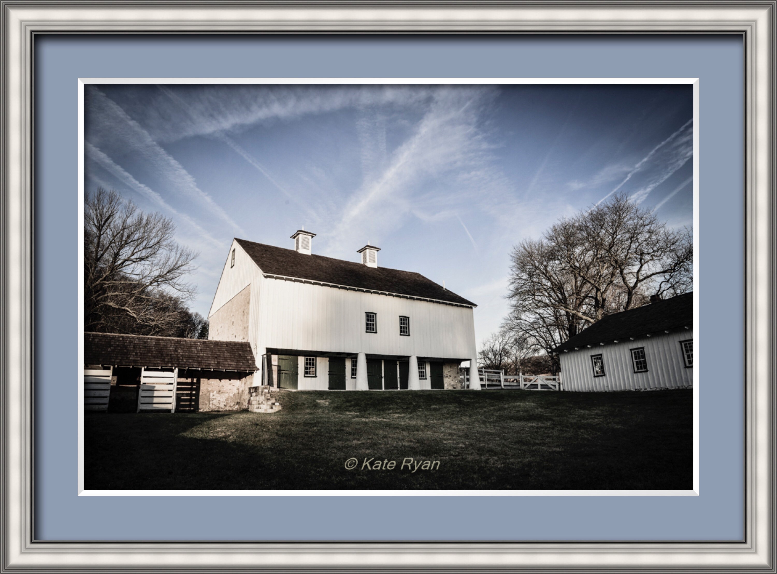 Pennsylvania Barns, Landscape Photo, Valley Forge Park, Vintage ...