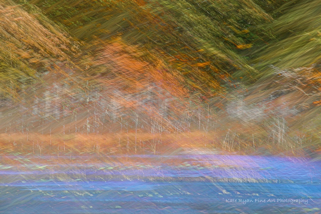 Colorful Autumn Landscape, Abstract Photo Art, Fine Art Photography ...
