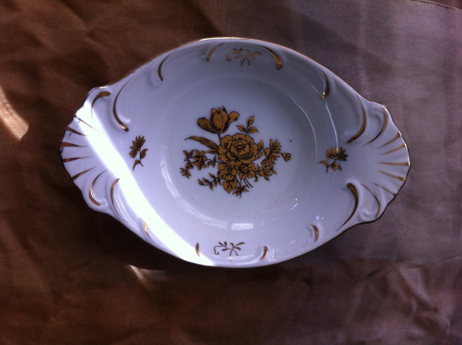 Authentic Kasuga Ware Oval Serving Dish Vintage Serving - Etsy