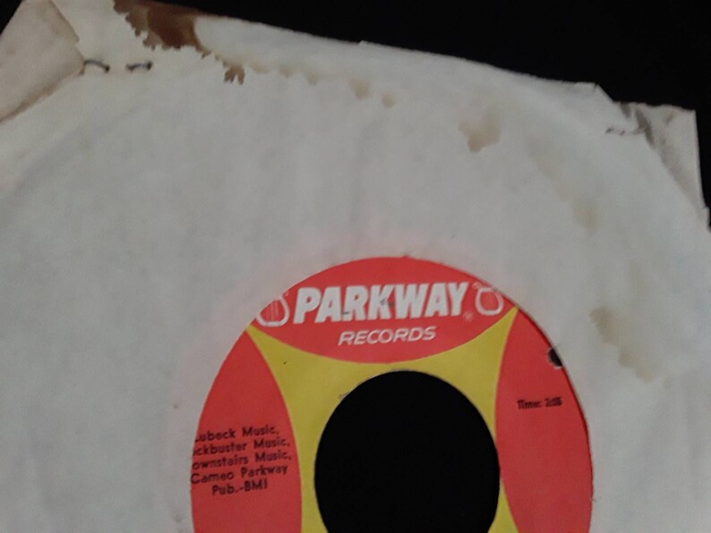 Parkway Records Vinyl Record, 1966 Joe Graves Singles, Old Vinyl Record ...