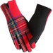 Monogrammed Gloves Embroidered Plaid - Etsy