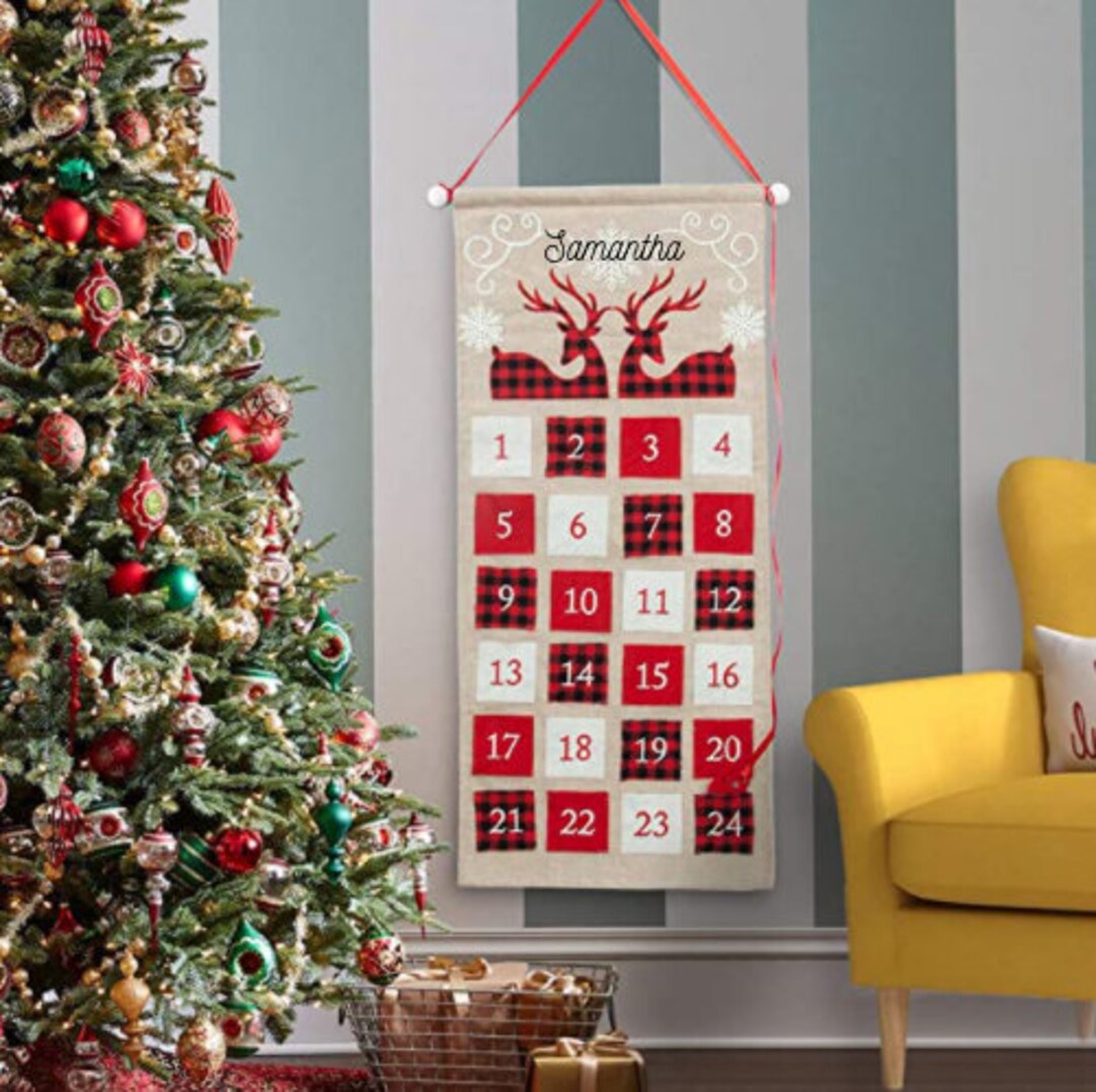 Personalized Advent Calendar - Etsy