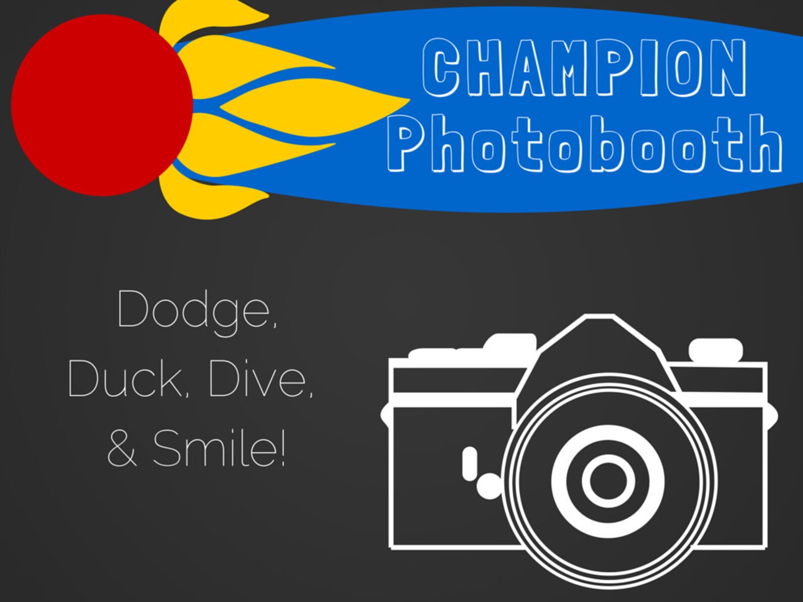 Customizable and Printable Dodgeball Birthday Party Signs: Dodgeball ...