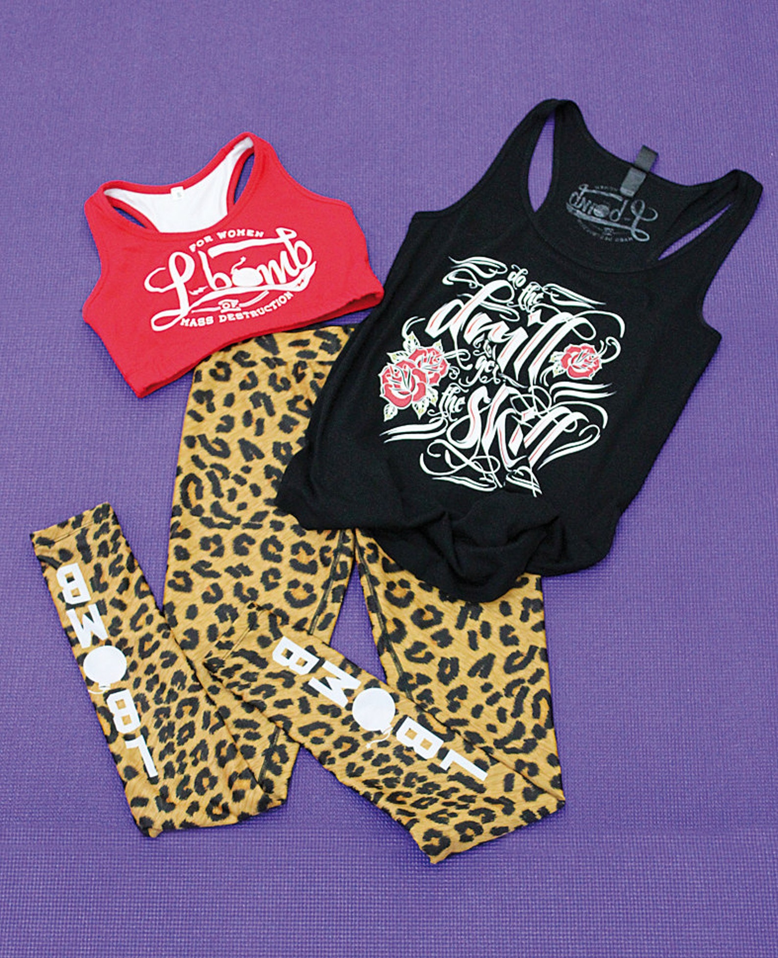 SALE L-bomb Workout Capri Gym Leggings Yoga Size M - Etsy