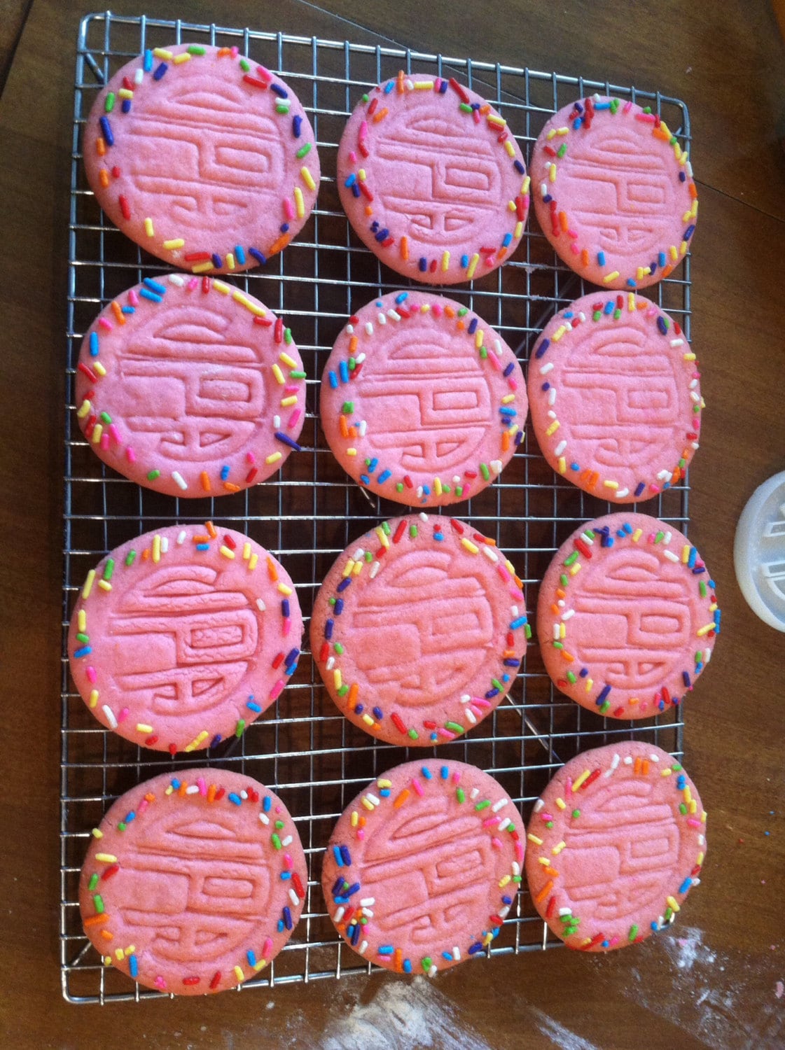 Custom Monogram Circle Cookie Cutter Personalized Initials - Etsy