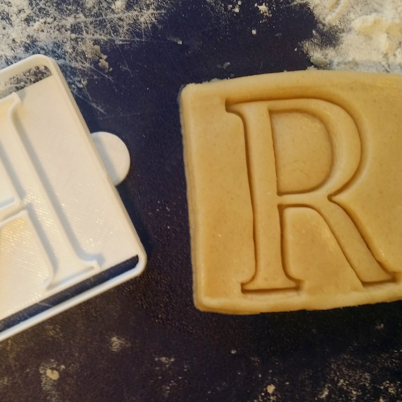 Block Letter Cookie Cutters - Etsy