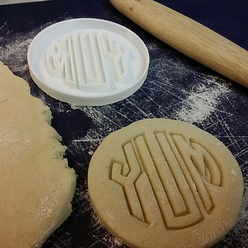 Monogram Cookie Cutter - Etsy