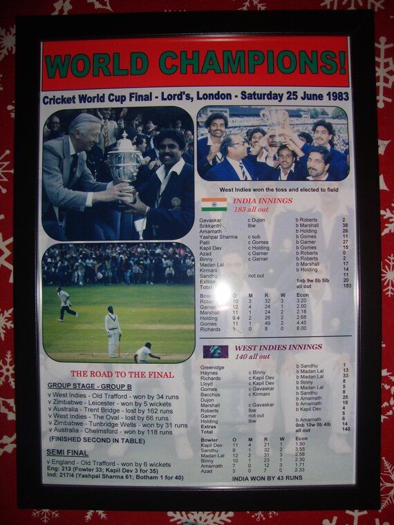 Cricket World Cup 1983