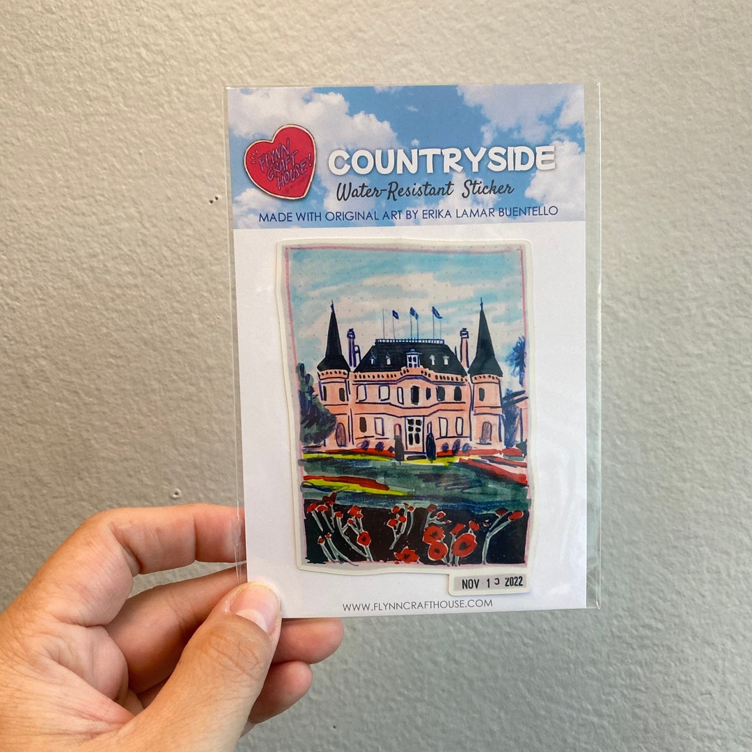 Countryside | 4" Vinyl Sticker Decal | Waterproof Weatherproof ...