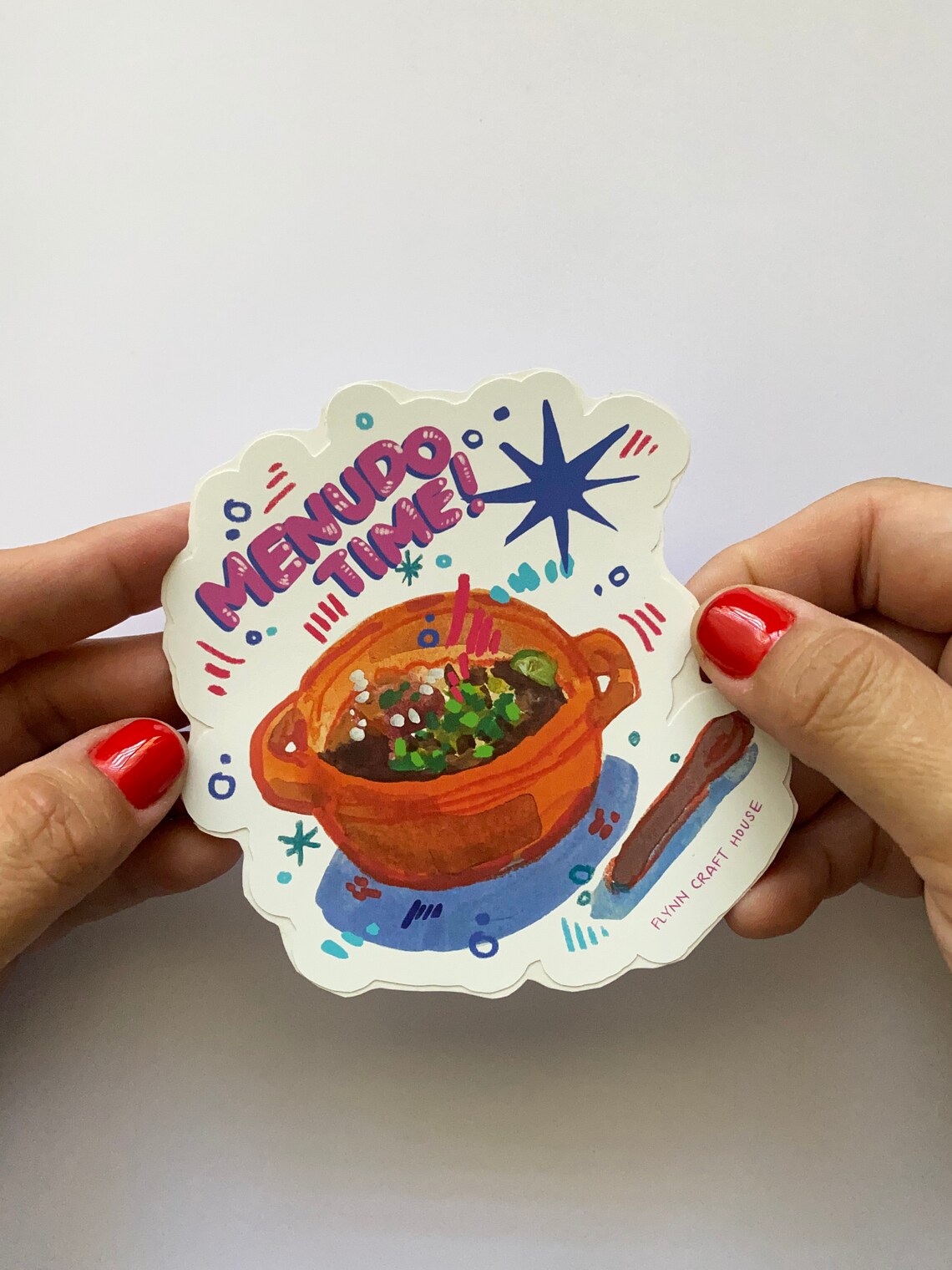 Menudo Time | 4" Vinyl Sticker Decal | Waterproof Weatherproof ...