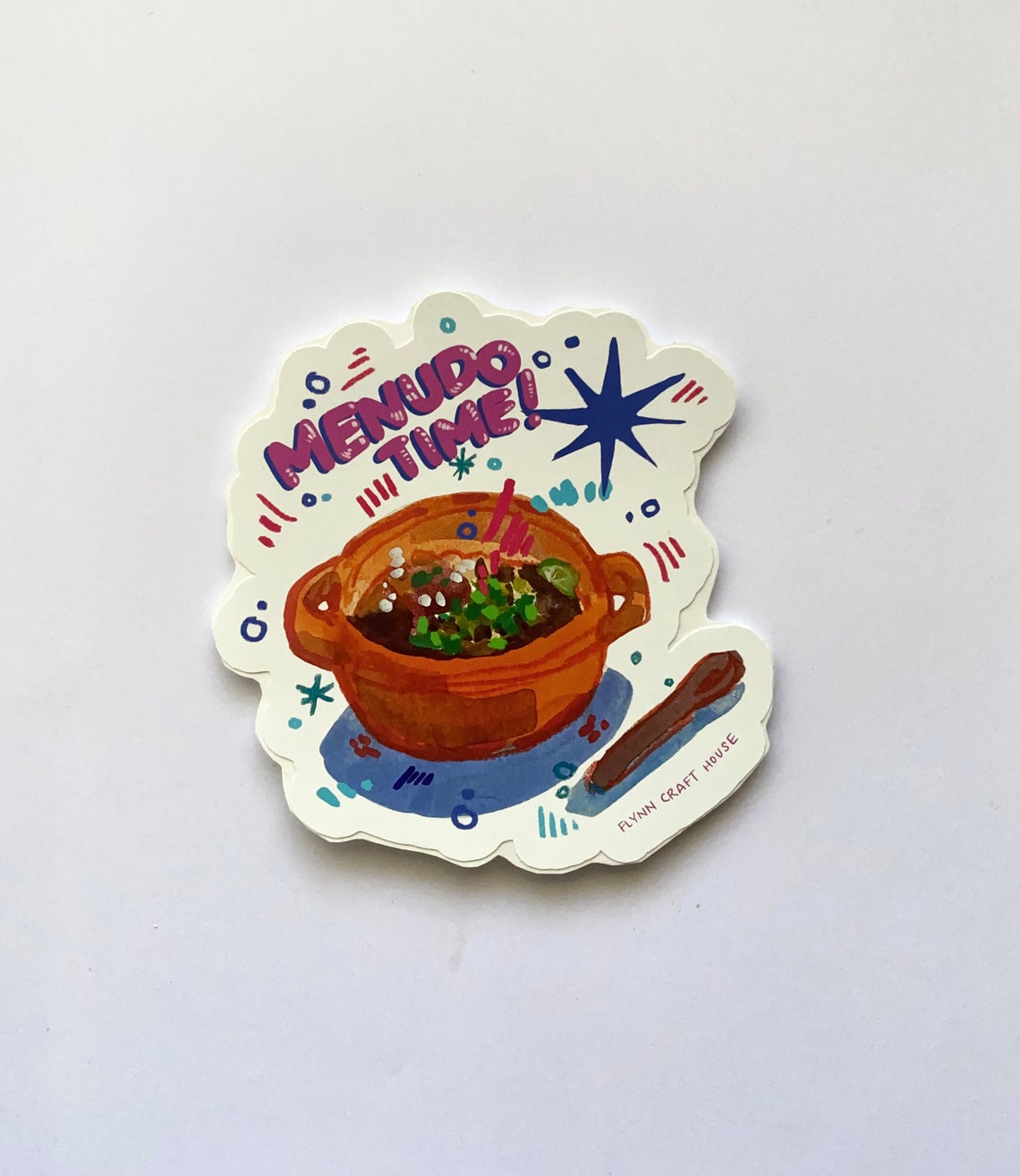 Menudo Time | 4" Vinyl Sticker Decal | Waterproof Weatherproof ...