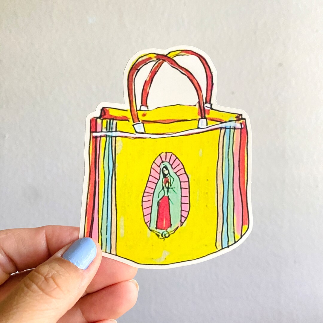 Virgen Shopper | Vinyl Sticker Decal | Waterproof Weatherproof | Latina ...