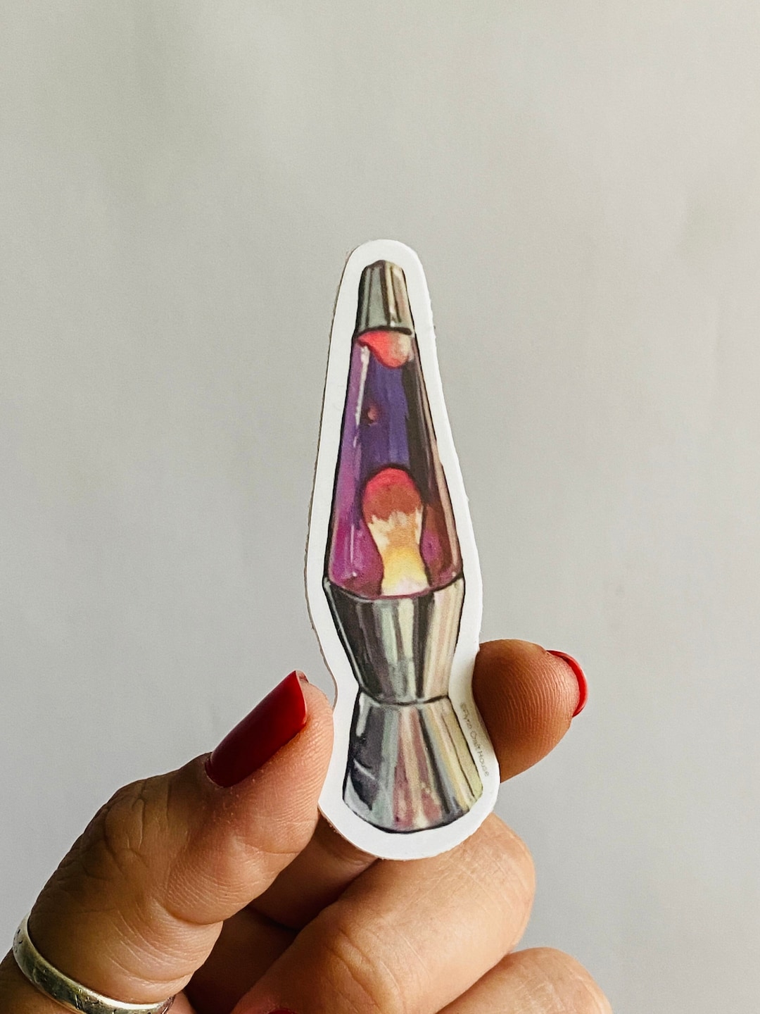 Lava Lamp | 3" Sticker Decal | Waterproof Weatherproof | Retro 70s ...