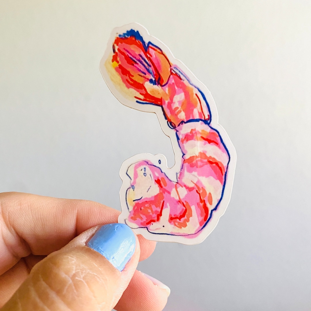 Shrimp Cocktail | Vinyl Sticker Decal | Waterproof Weatherproof ...
