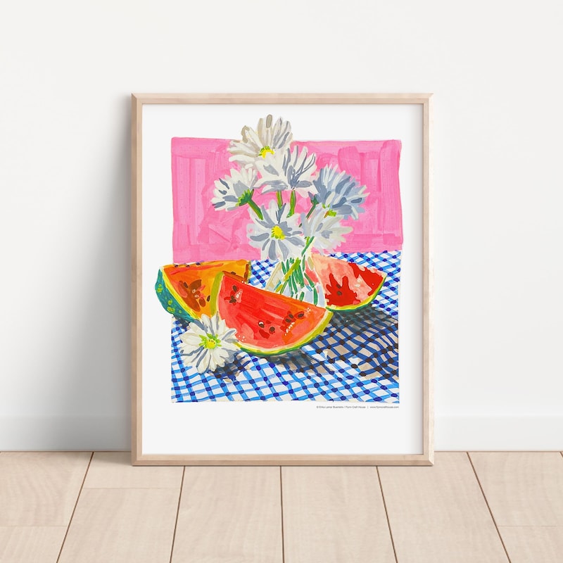 Watermelon Poster - Etsy