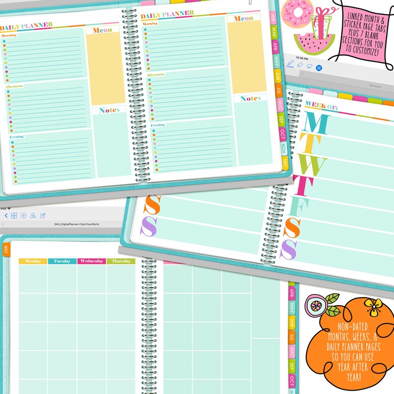 Digital Planner With Hyperlinks PDF Undated IPad Planner Etsy digital-planner-with-hyperlinks-pdf-undated-ipad-planner-etsy