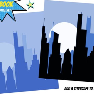 Comic Book Layer Styles, Photoshop, Photoshop Elements, INSTANT ...