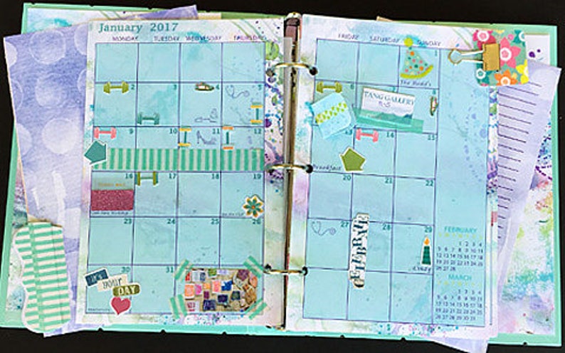Planner Templates | Editable | Printable | 8.5x11 & Half-size ...
