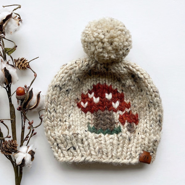 Mushroom Beanie - Etsy