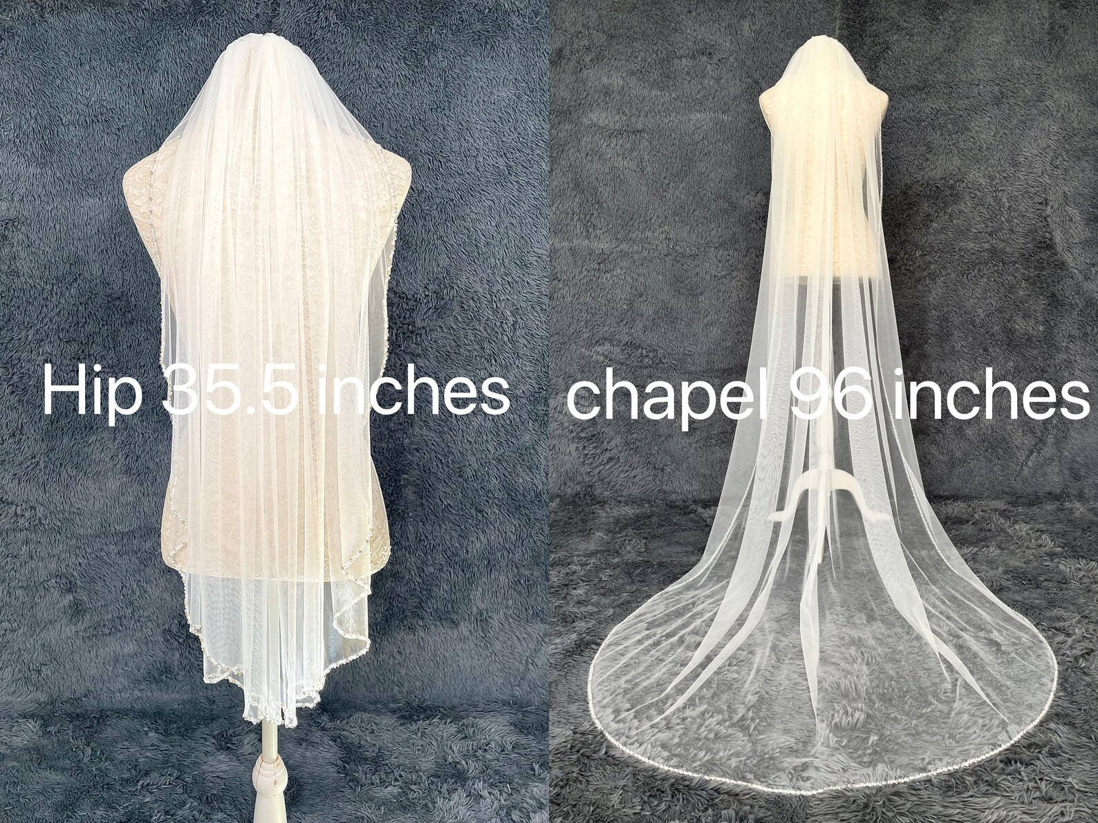 Crystal Edge Veilcrystal Trim Wedding Veil Beaded Bridal - Etsy