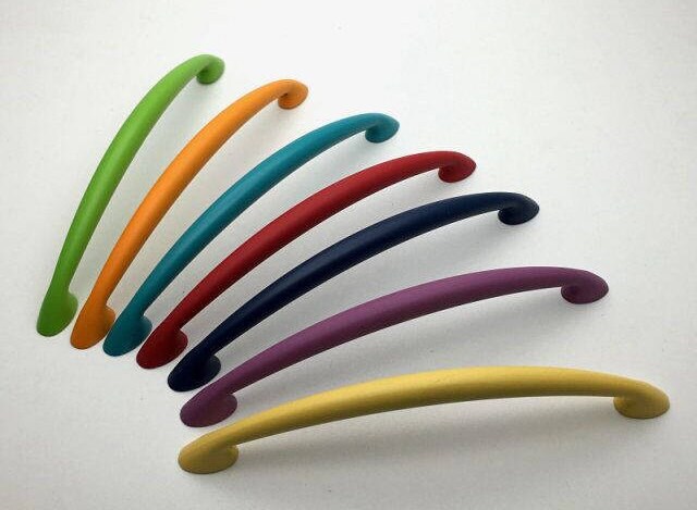Colorful Handles Drawer Knobs Pulls Kitchen Cabinet Knobs