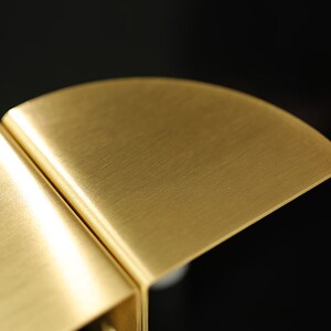 Door Pull Handle Gold Light Luxury Brass Nordic Modern Wardrobe Drawer ...