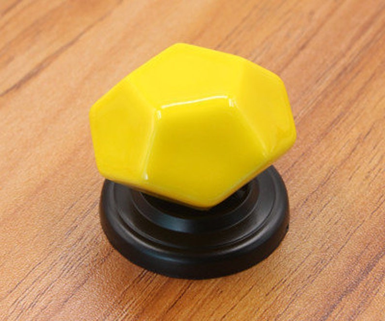 Colorful House Drawer Knob Dresser Knob Colorful Kid Knob | Etsy