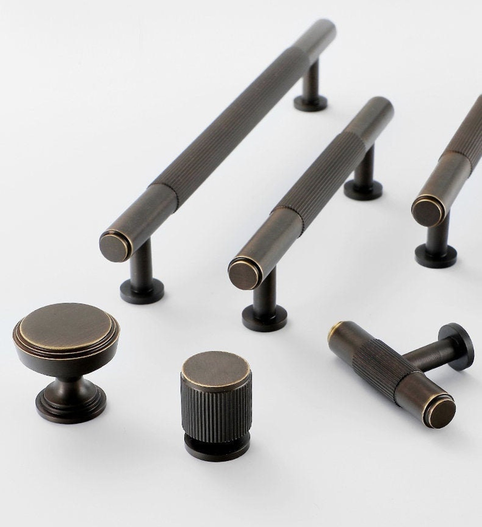 Brass Wardrobe Door Pull Handle Simple Nordic Brass Drawer - Etsy