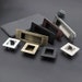 Modern Solid Invisible Concealed Embedded Concealed Pull Handle Drawer ...