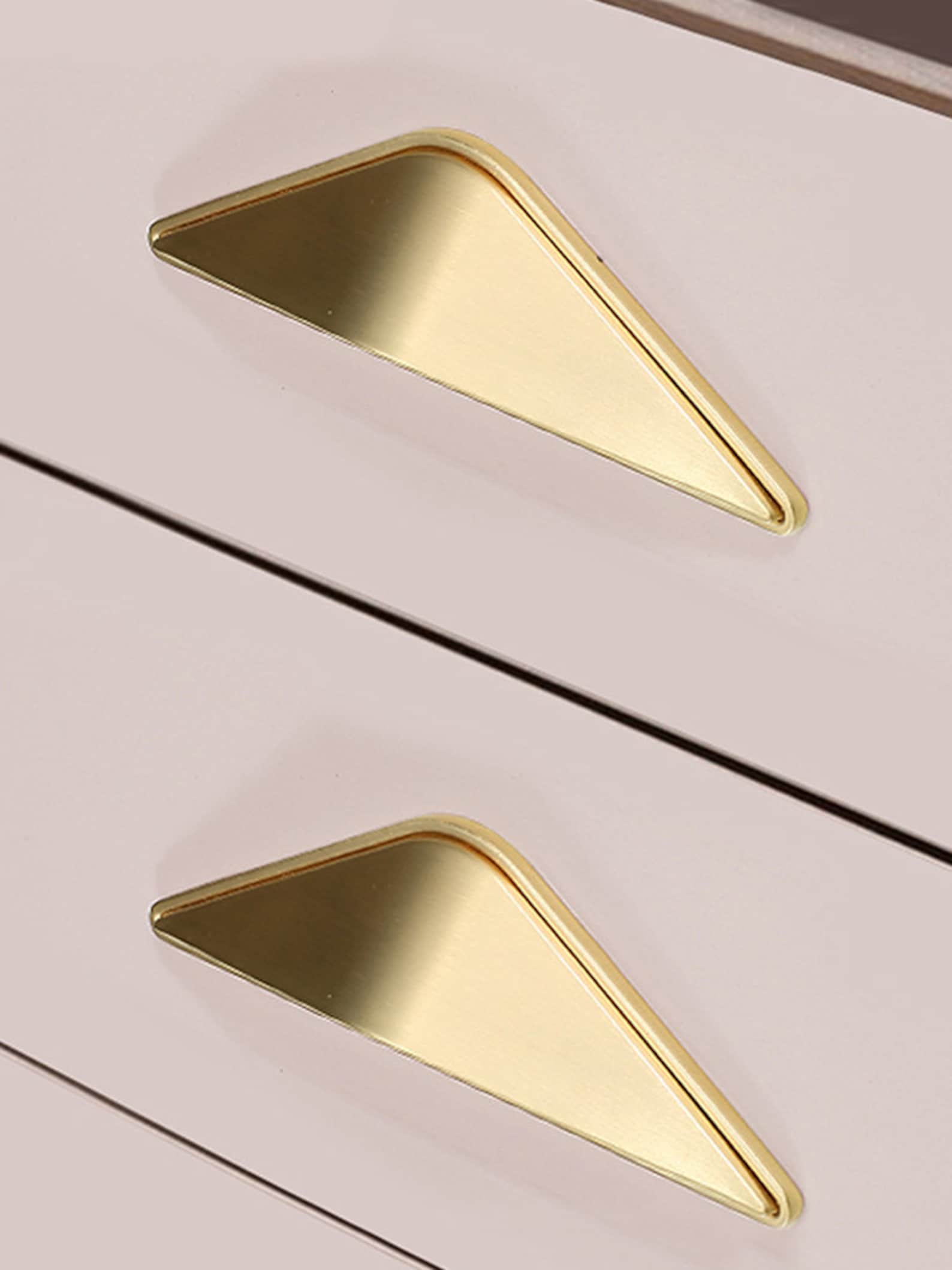 Lnvisible Drawer Pull Handle Wardrobe Door Pull Handle Golden Pull ...