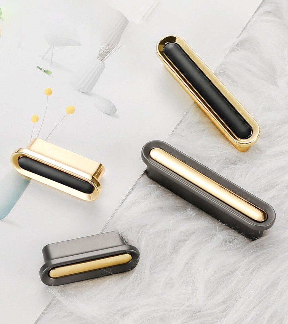 1.26 2.52 Modern Simple Wardrobe Pull Handle | Etsy