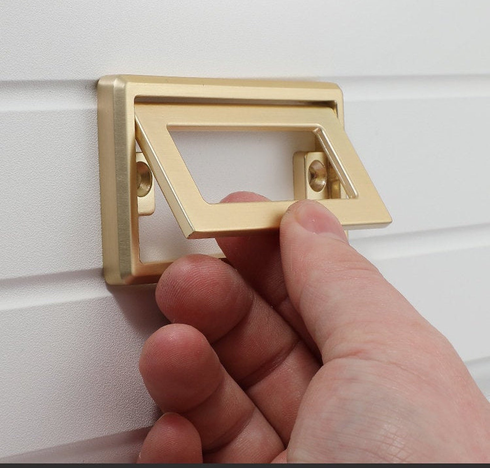 American Door Pull Handles Flat Pull Invisible Pull Handle - Etsy