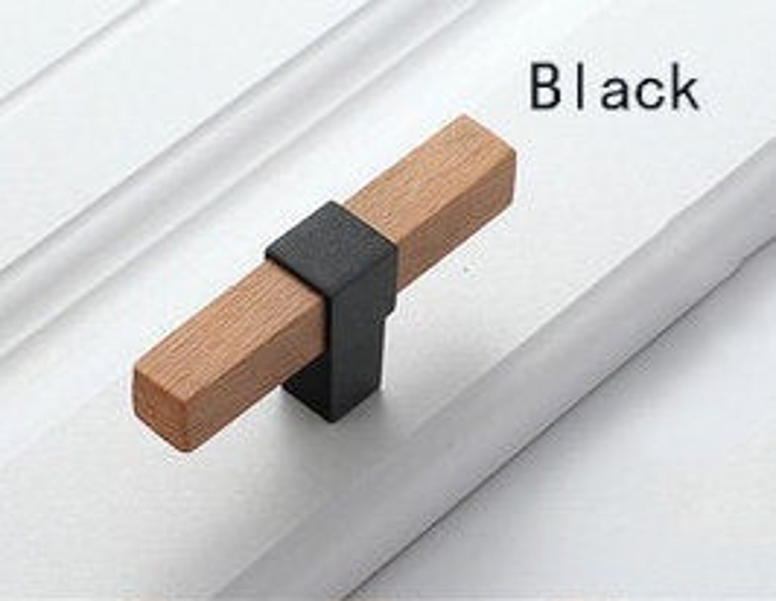 Modern Wood Door Pull Handle Wardrobe Pull Handle Drawer Pull - Etsy