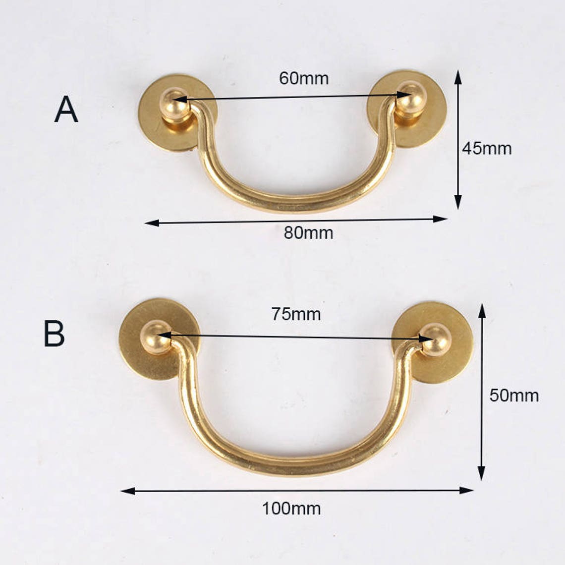 Chinese Drawer Pull Handle Door Pull Dresser Pull Handle Retro - Etsy