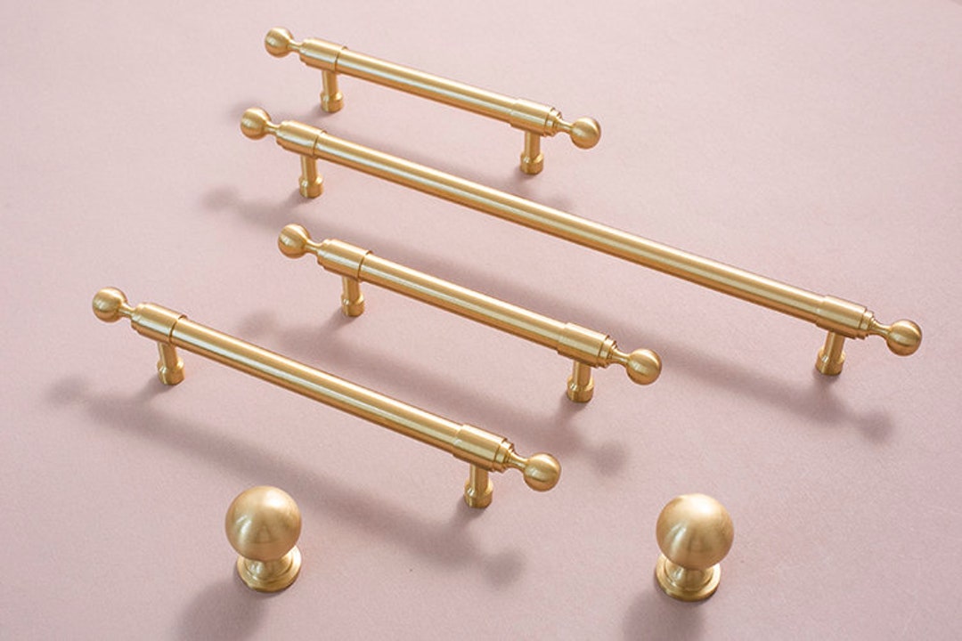 French Light Luxury Wardrobe Door Pull Handle Cabinet Pull Handle ...