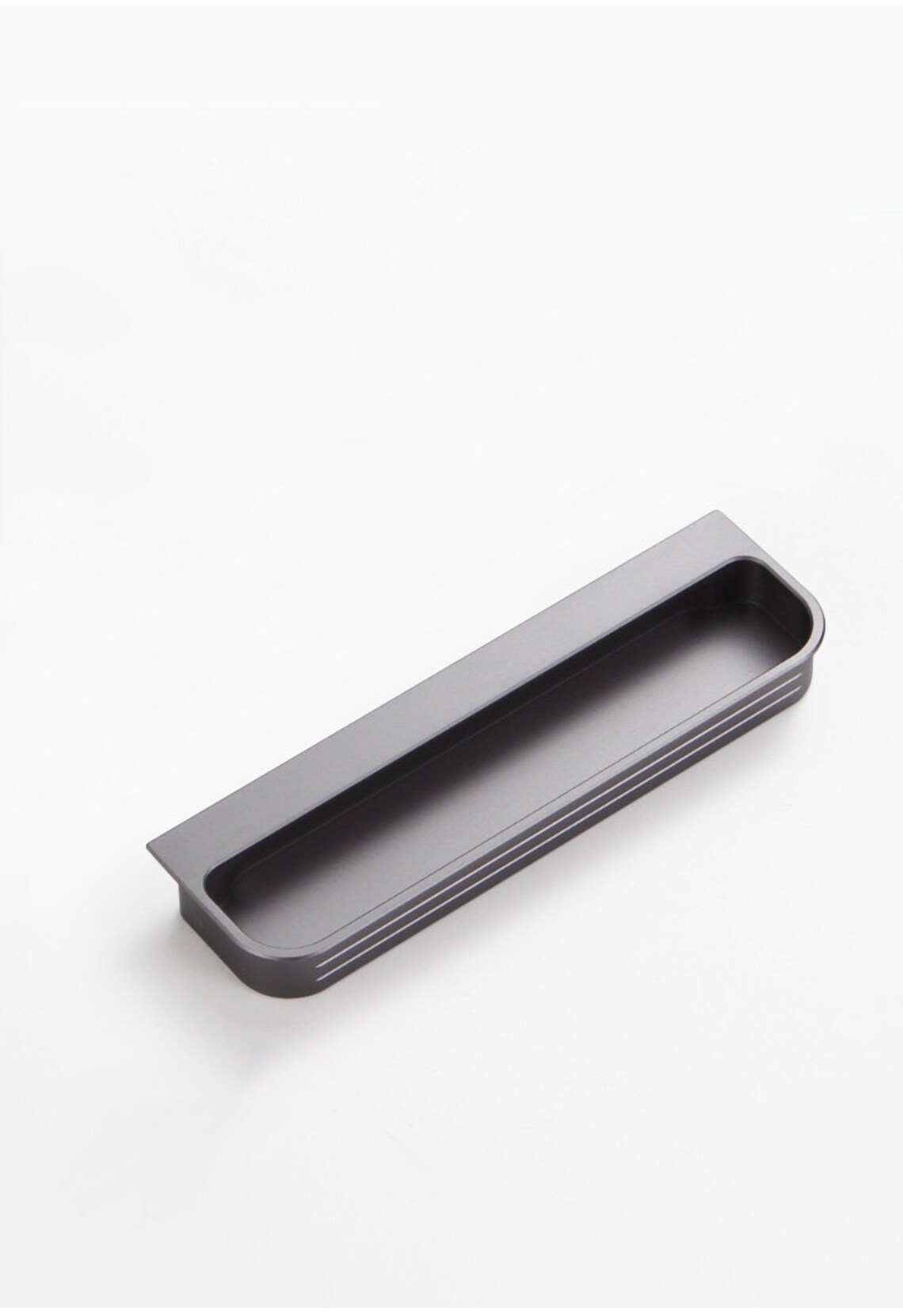 Slotted Pull Handle Cabinet Door Drawer Hidden Pull Handle Wardrobe ...