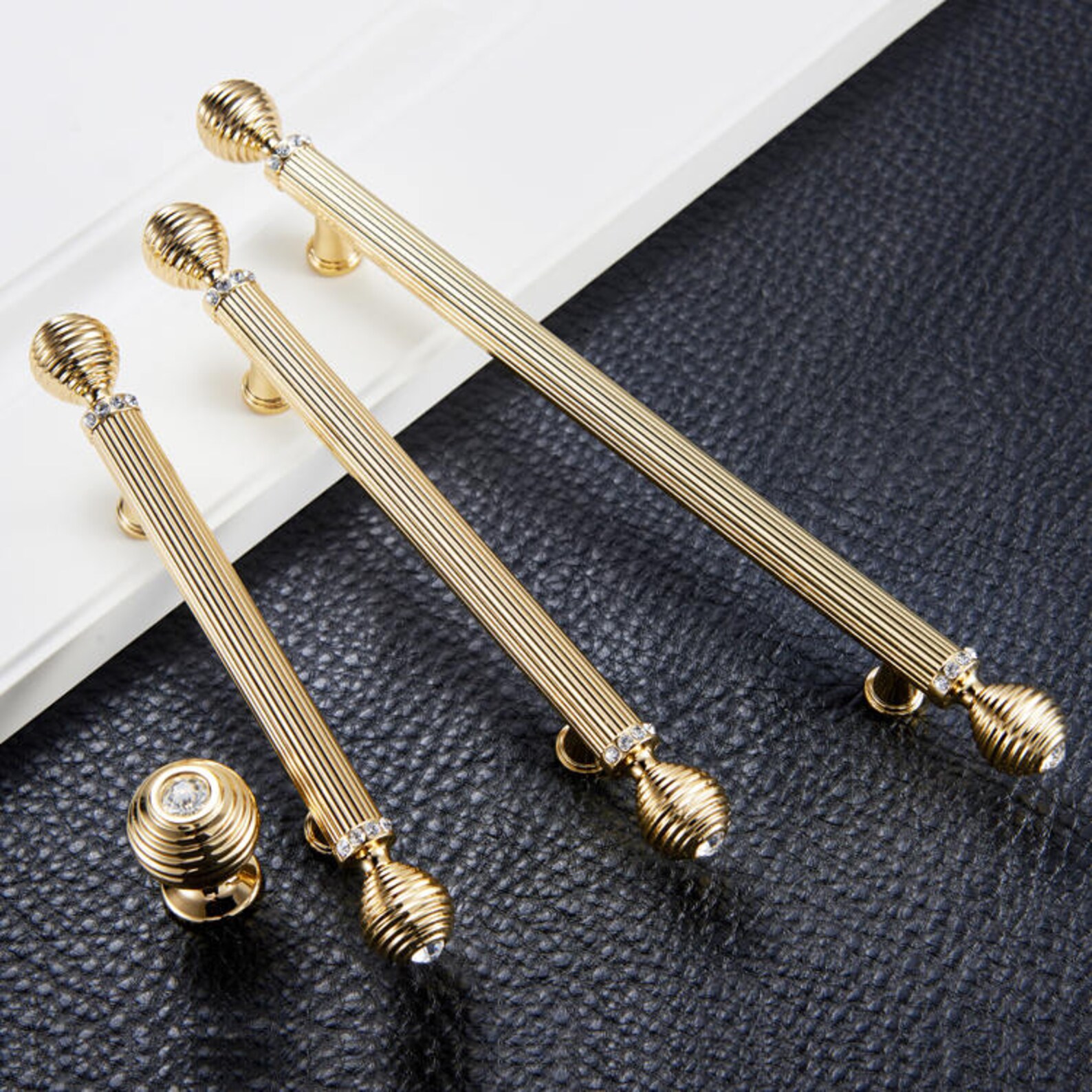 Modern Gold Pull Handle Wardrobe Pull Handle Cabinet Pull Handle Door ...