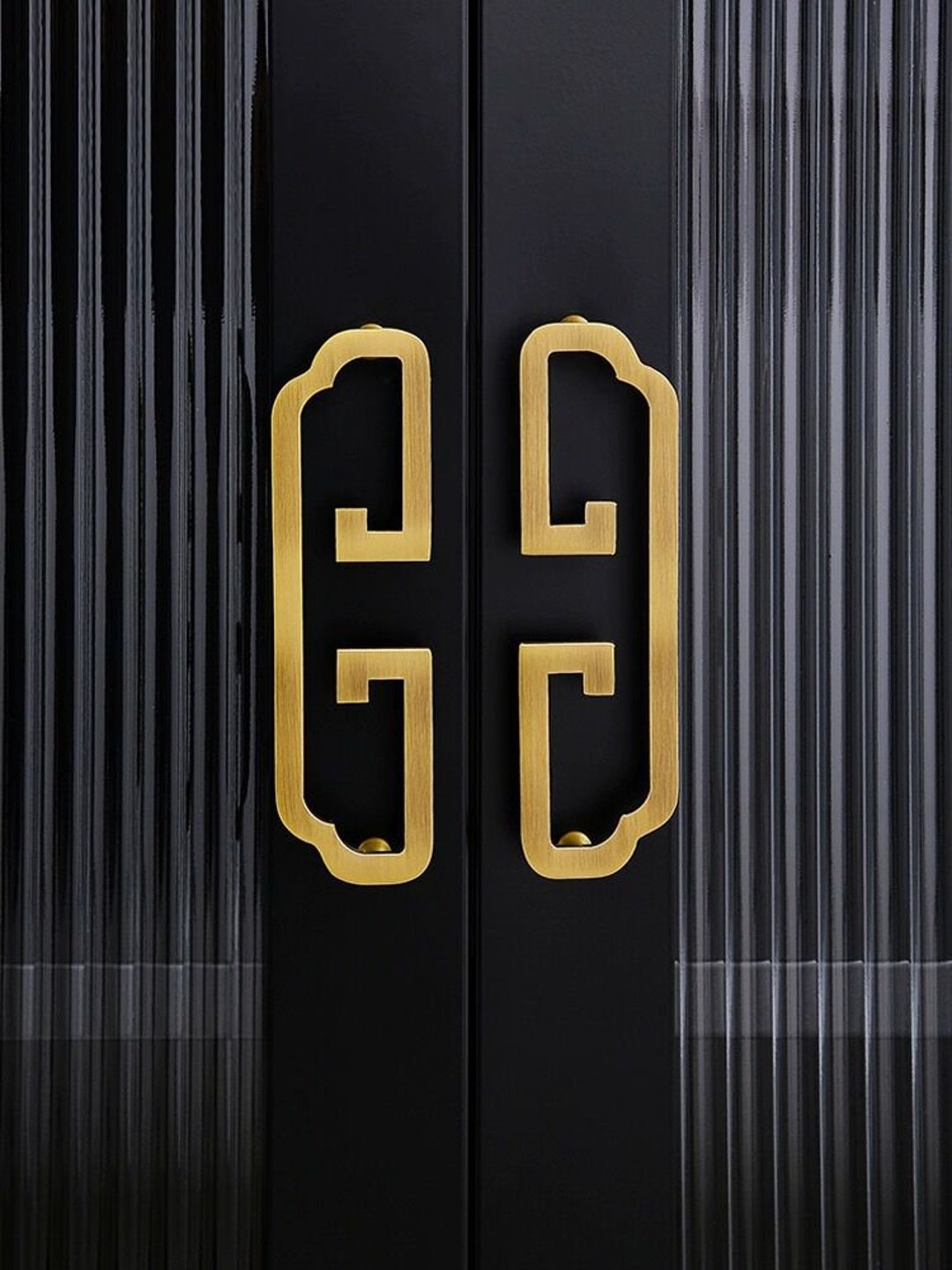 Chinese Style Cabinet Door New Chinese Style Drawer Wardrobe Door Pull ...