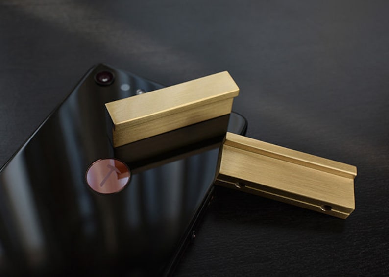 Brass Drawer Pull Handles Cabinet Door Pull Handles Antique | Etsy