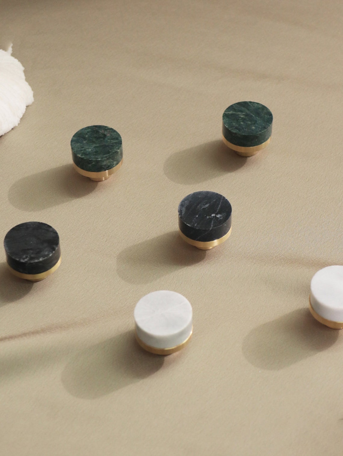 Modern Black White Marble Door Pull Handle Wardrobe Pull - Etsy