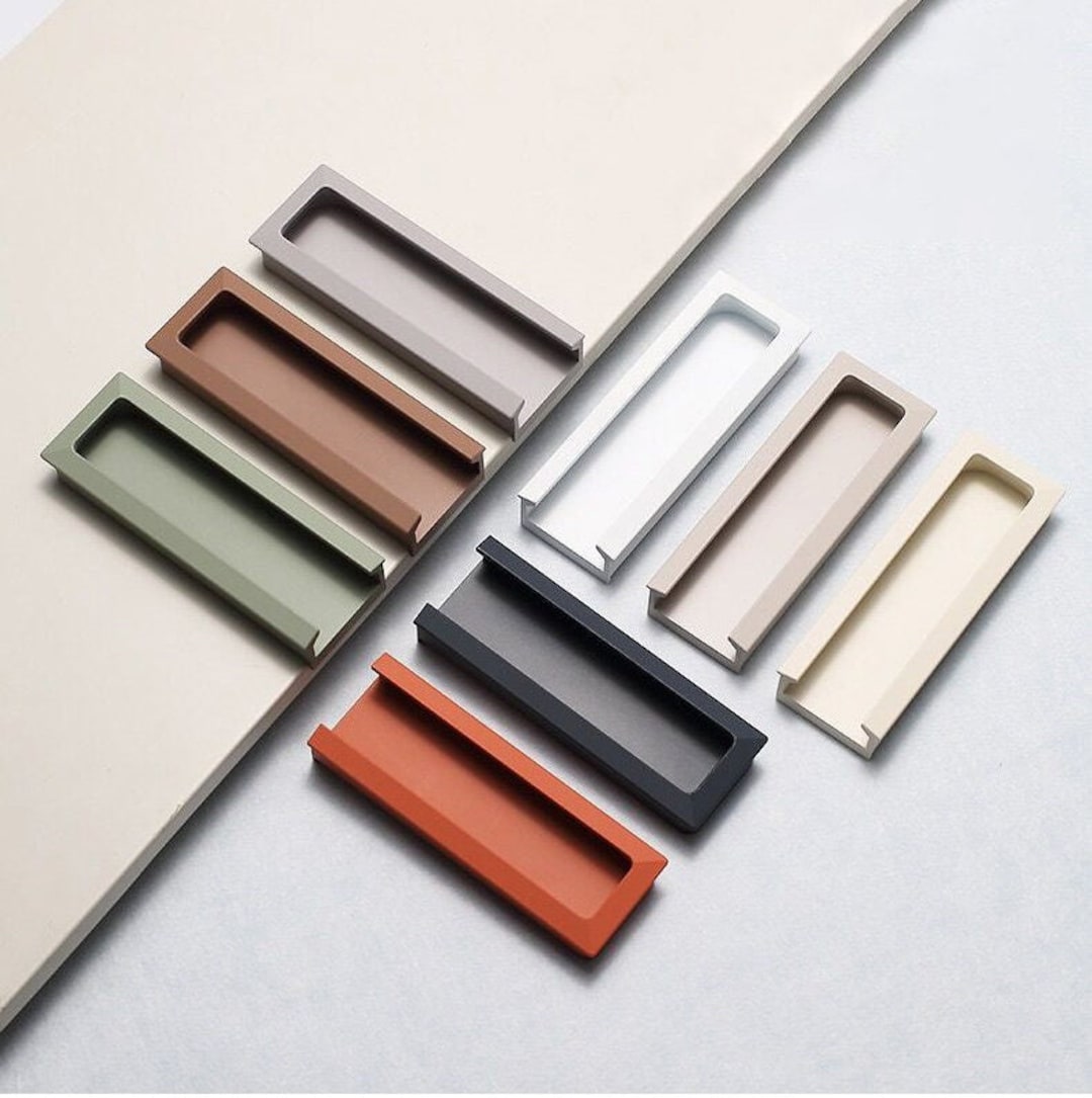 Modern Cabinet Door Invisible Pull Handle High-end Color High Door ...