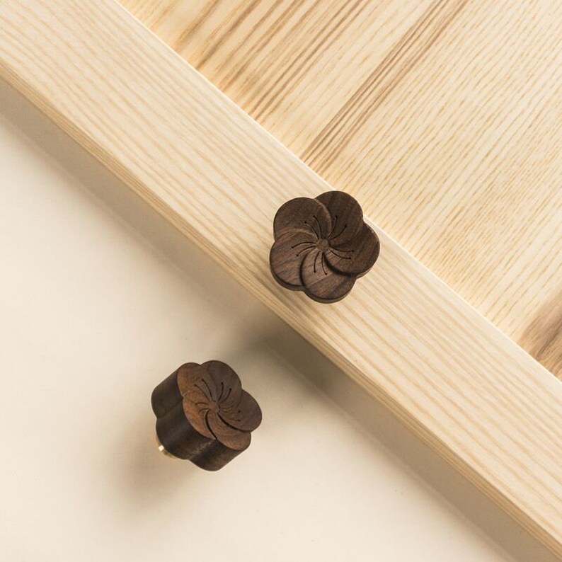 Nordic Door Knob Wood Knob Cabinet Small Knob Drawer Knob Wardrobe Door Knob - Etsy