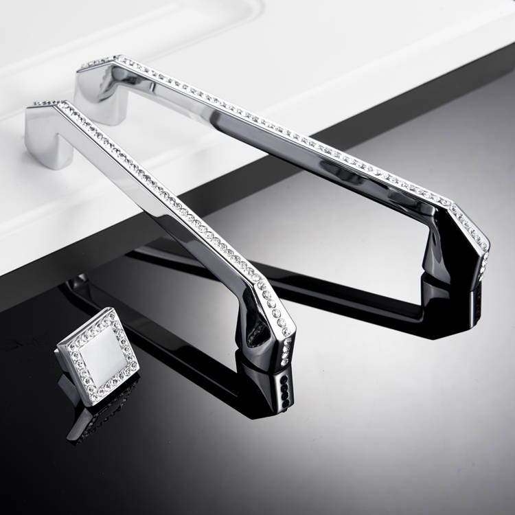 Crystal Pull Handle Modern Simple American Drawer Pull Handle | Etsy