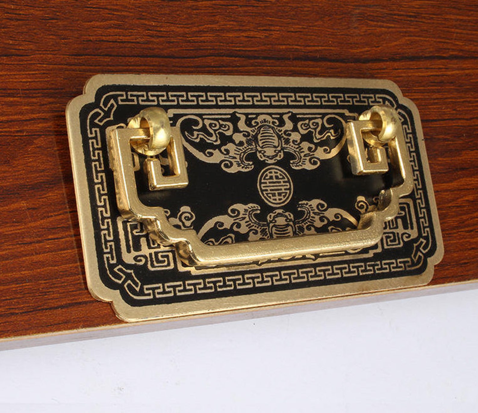 Chinese Drawer Pull Handle Door Pull Dresser Pull Handle Retro American ...