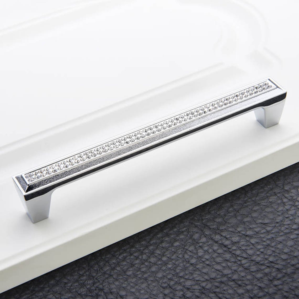 Modern Simple Wardrobe Pull Handle Crystal Door Pull Handle - Etsy